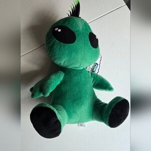 A&A Global | Toys | Punk Alien Plush Aa Global Green Mohawk Stuffed ...